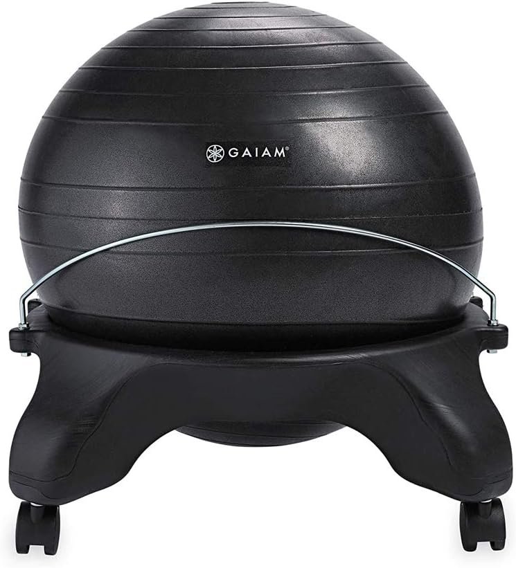 Gaiam Backless Balance Chair Review - Senior Fit Life
